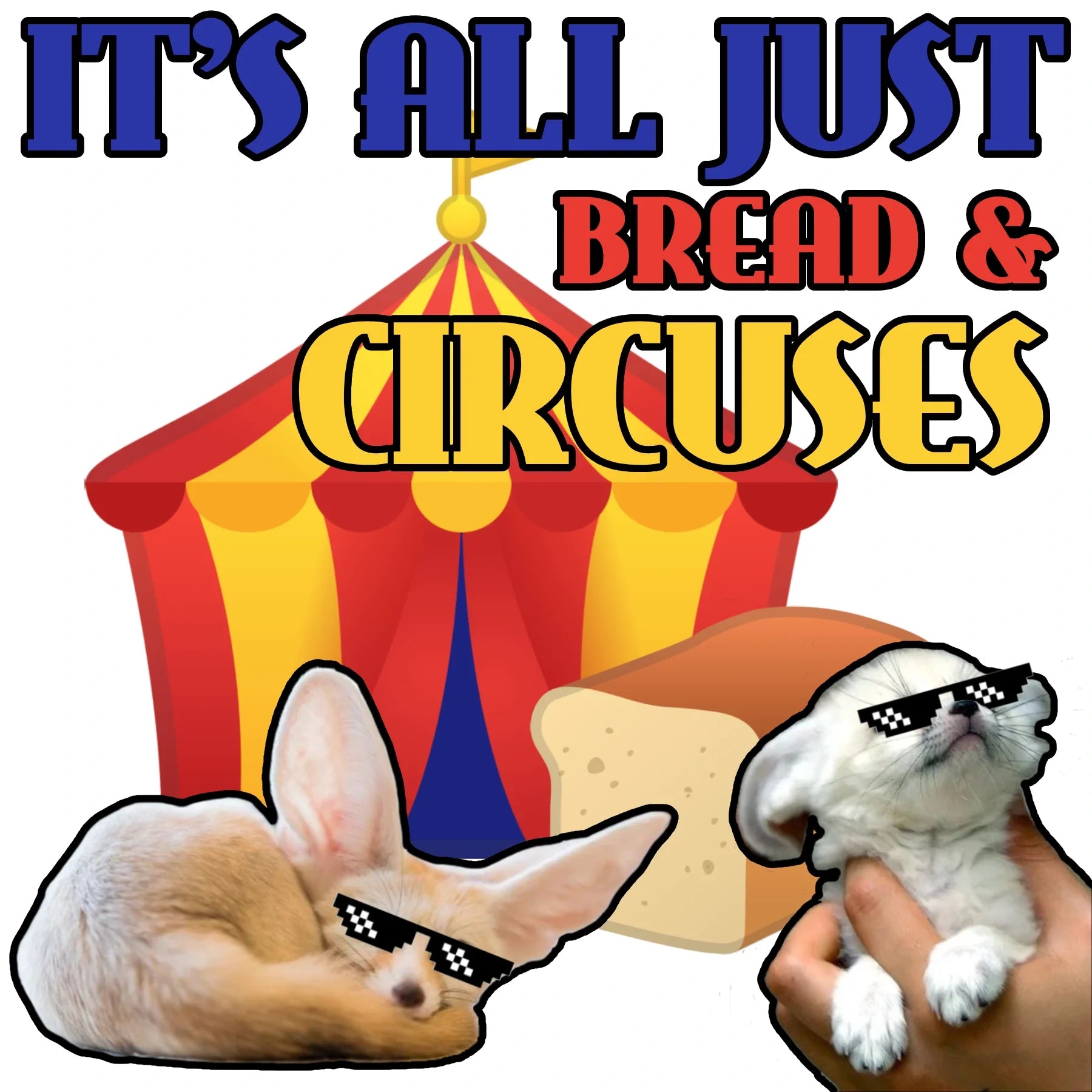 It's All Just Bread & Circuses – Dance of Life Podcast Merch Store