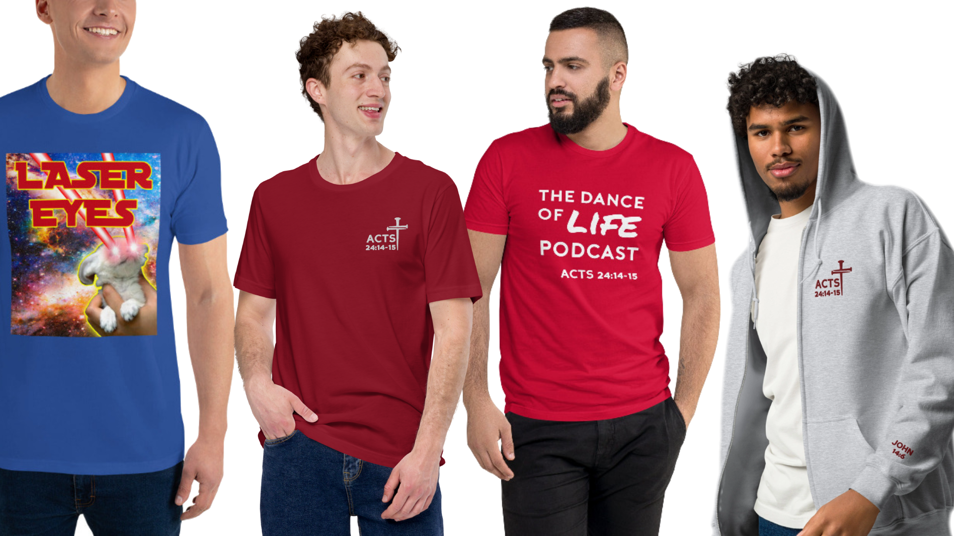 Men 👨🏻 💪 – Dance of Life Podcast Merch Store
